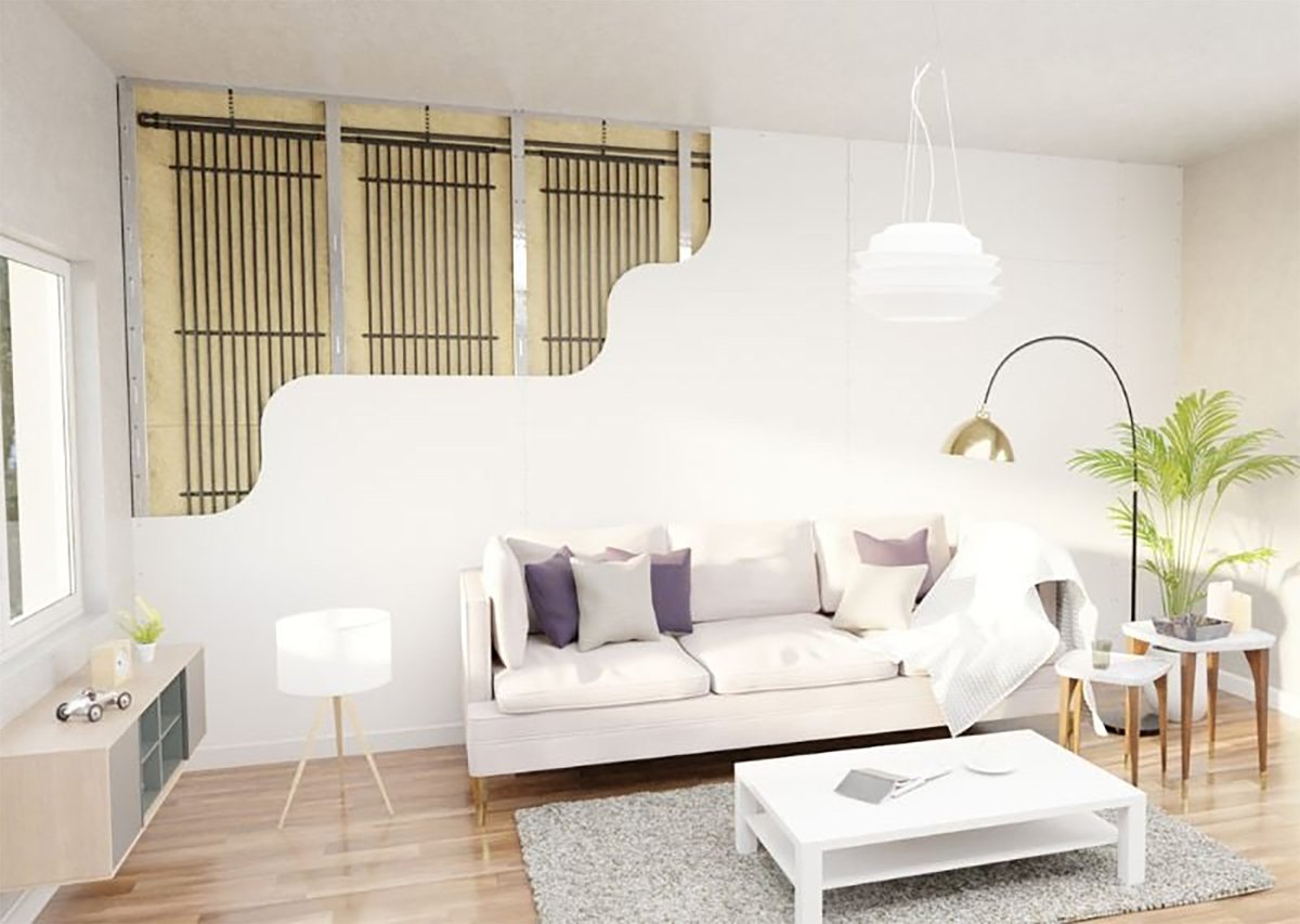 Surface cooling with aquatherm black